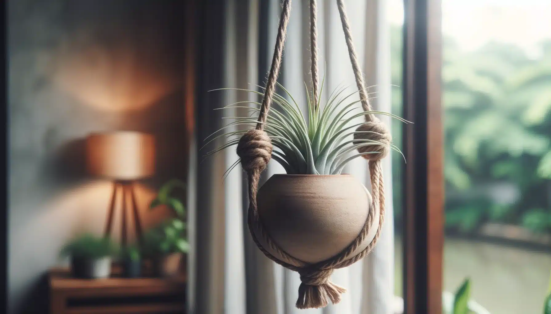 Fabriquez un Pot Suspendu pour Plantes Aériennes